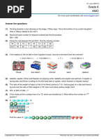 G7 AMO Solutions | PDF | Area | Triangle