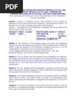 RA 9522 of 2009 | PDF | Legal Documents | Justice