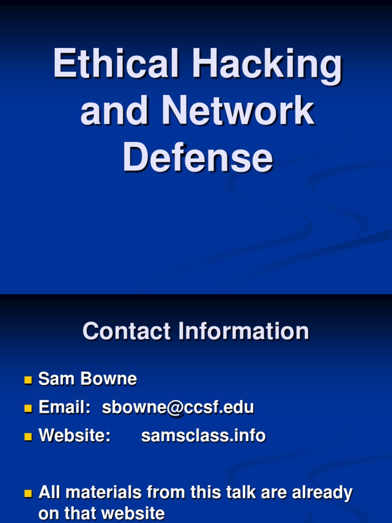 Hacking | PDF | Security Hacker | White Hat (Computer Security)