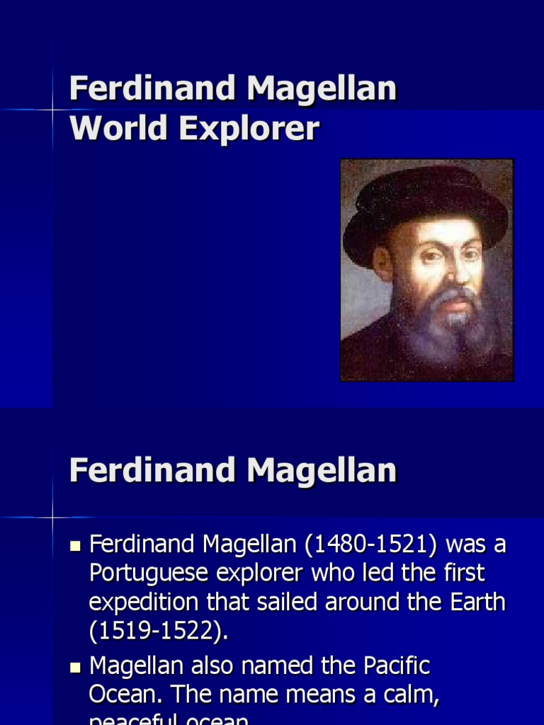 Ferdinand Magellan | PDF | Age Of Discovery | Pacific Ocean