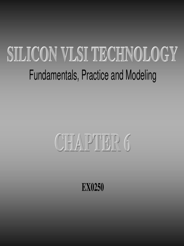 Silicon Vlsi Technology | PDF | Silicon Dioxide | Silicon