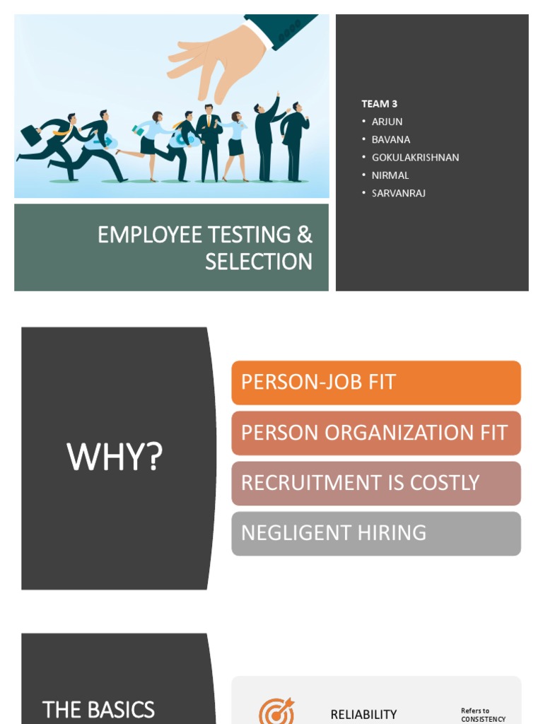 Employee Testing & Selection | PDF | Validity (Statistics) | Recruitment