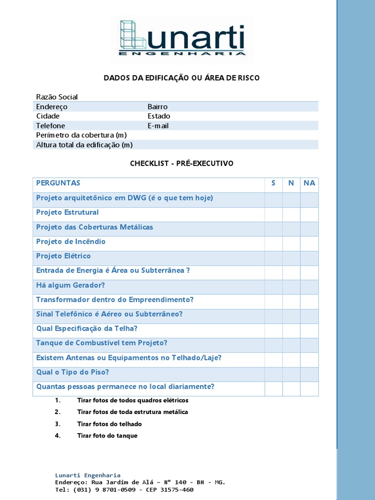 Check List Spda | PDF