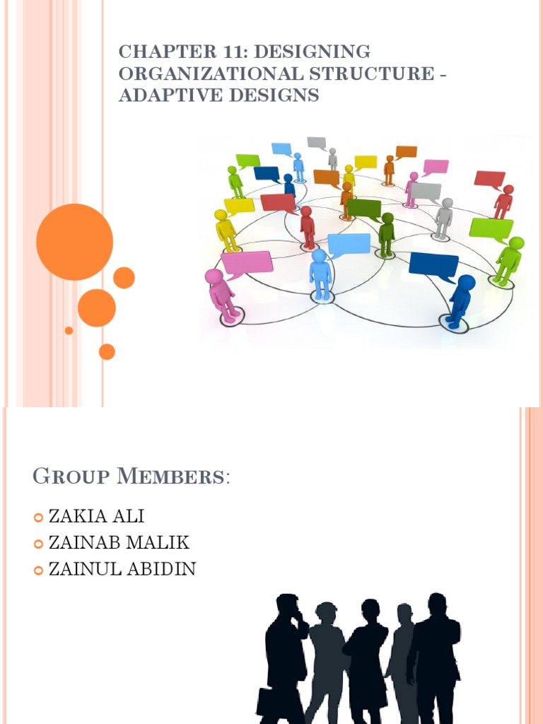 Designing Organizational Structure (Adaptive Designs) | PDF | Organizational Structure | Employment