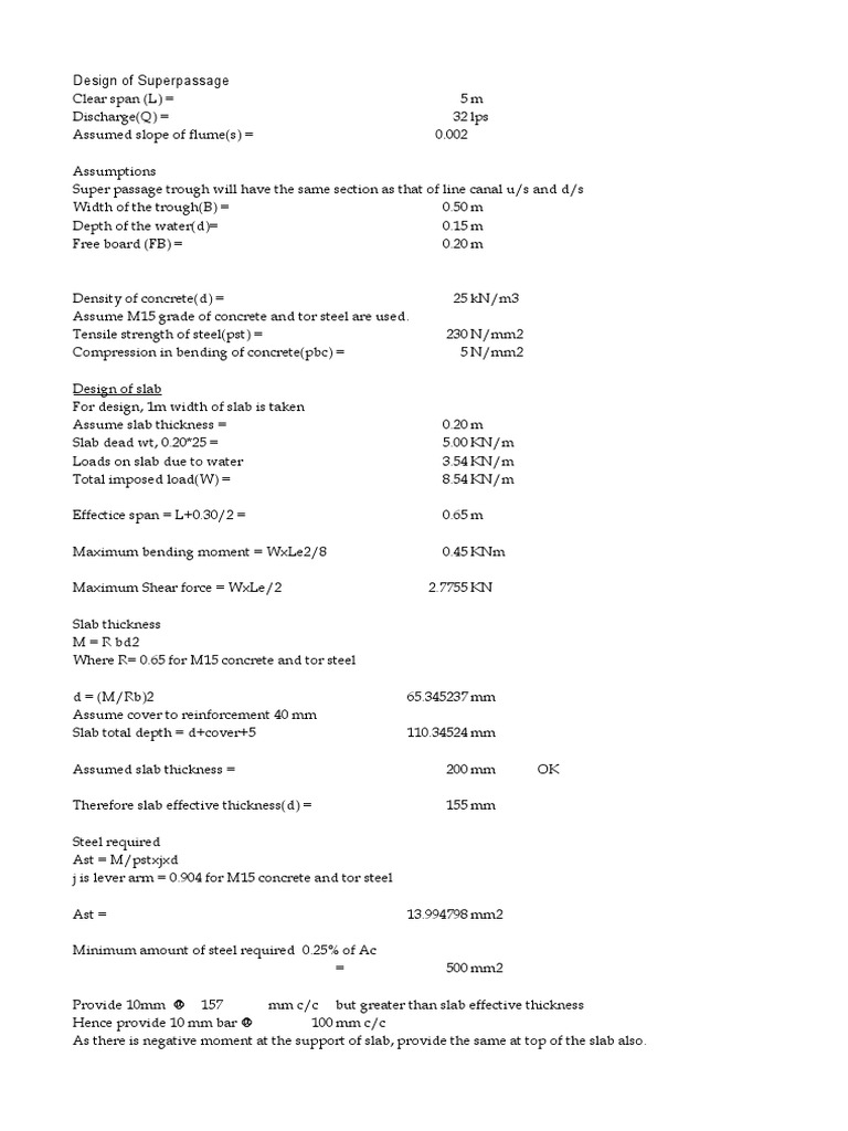 Super Passage | PDF | Beam (Structure) | Bending