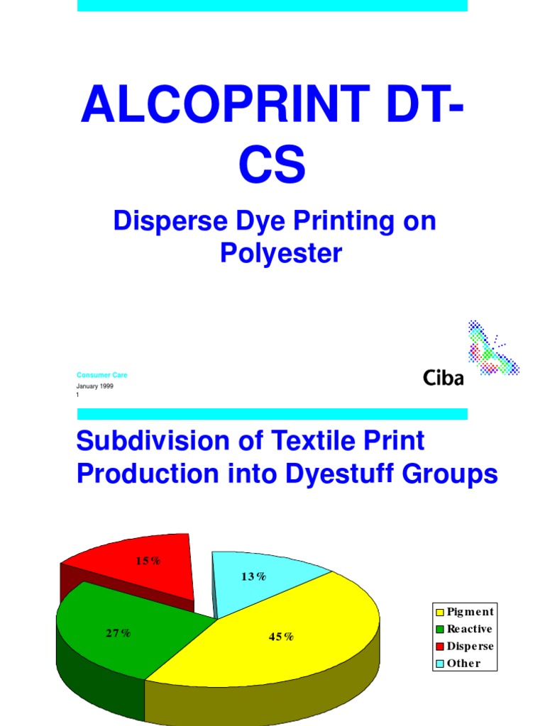 Disperse Printing | PDF | Dye | Textiles