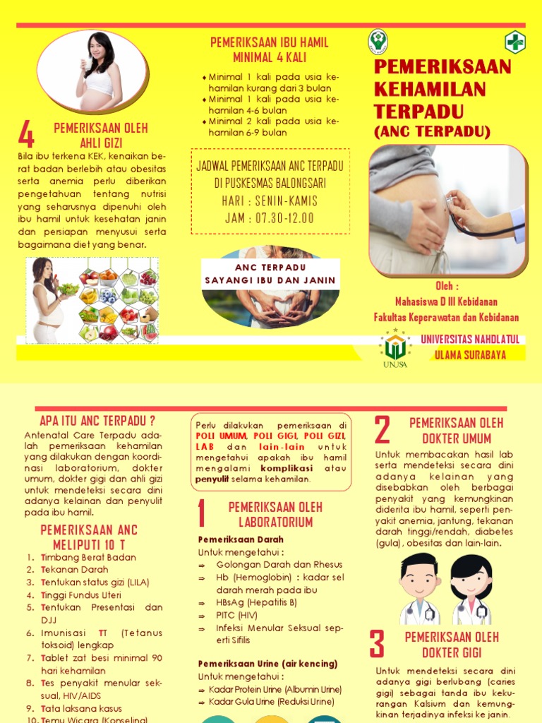 Leaflet Anc Terpadu Acc | PDF