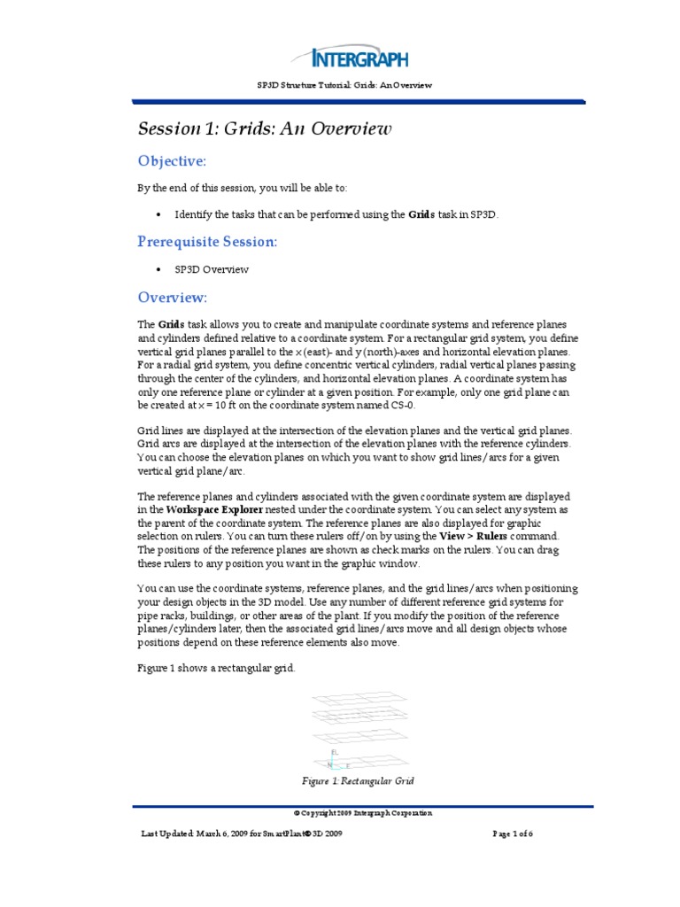 SP3D Structure S1 Tutorial PDF | PDF