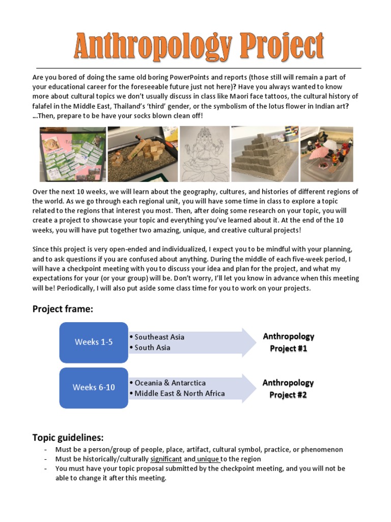Engaging Anthropology Projects Guide | PDF | Cognition | Communication