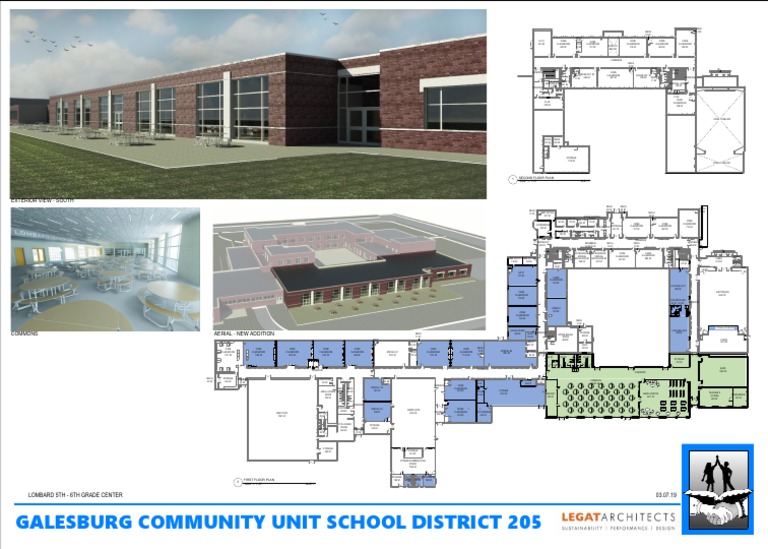 Lombard Middle School Plan | PDF | Buildings And Structures ...