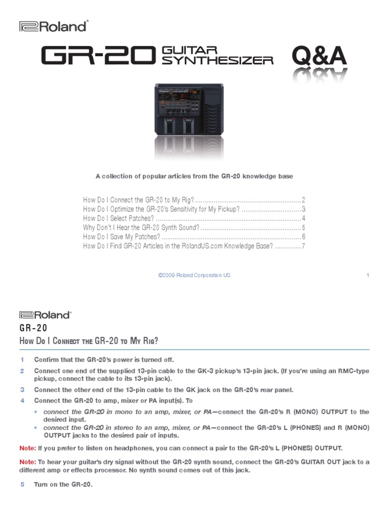 A Collection of Popular Articles From The GR-20 Knowledge Base | PDF ...