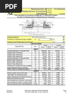 Reinforcement Pad Calculation | PDF | Pipe (Fluid Conveyance) | Civil ...