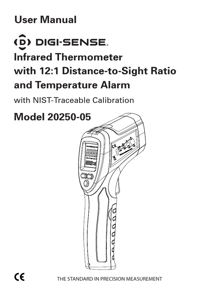 Infrared Thermometer User Manual | PDF | Applied And Interdisciplinary Physics | Nature