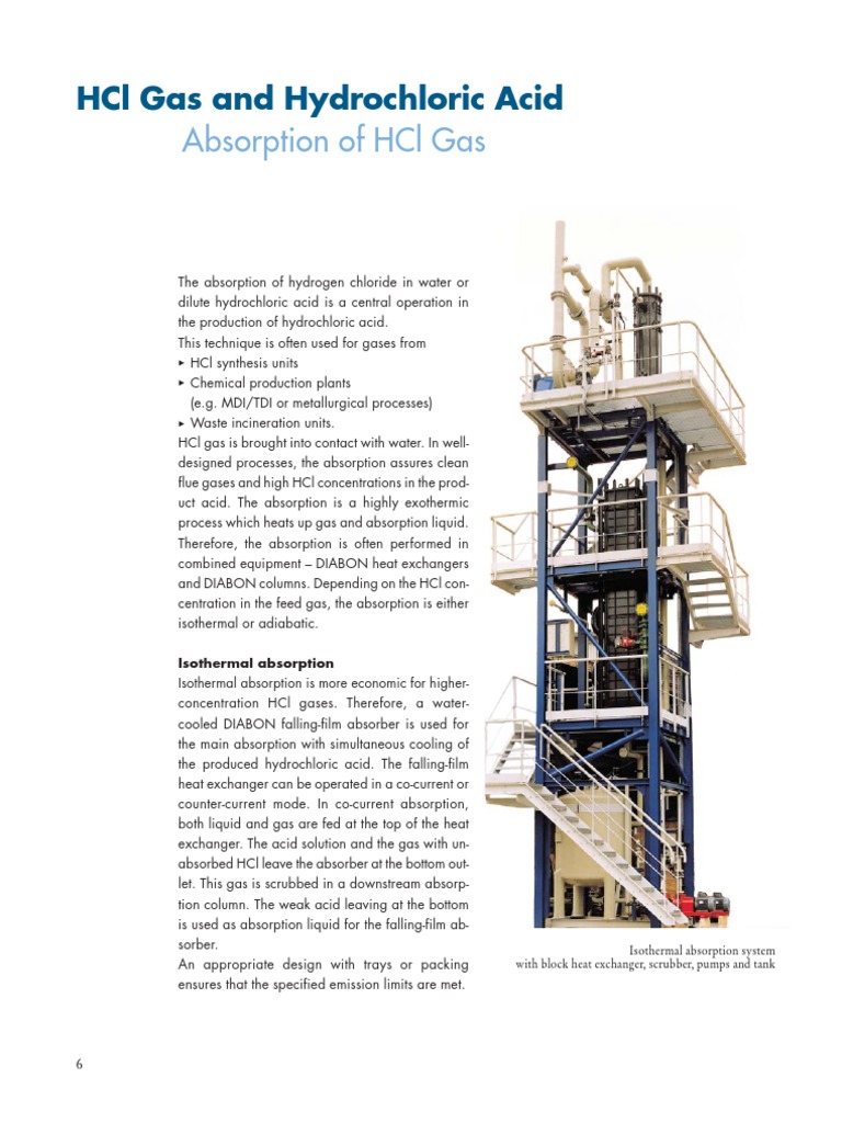 HCL Scrubber | PDF | Hydrochloric Acid | Transparent Materials