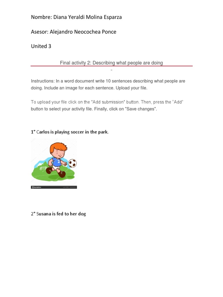 Final Activity 2 - Describing What People Are Doing - Diana Molina ...