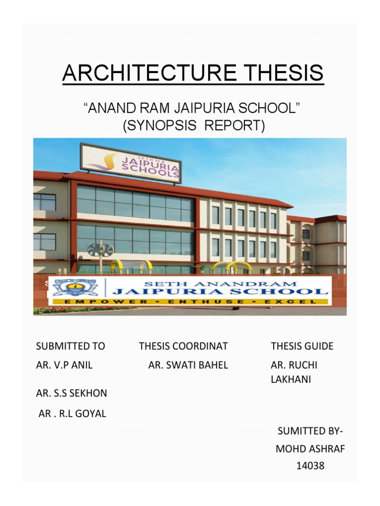 School Synopsis PDF | PDF | Learning | Behavior Modification