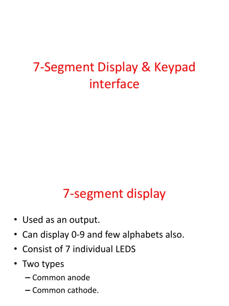 7segment Keypad EEPROM | PDF | Computer Architecture | Computer Data