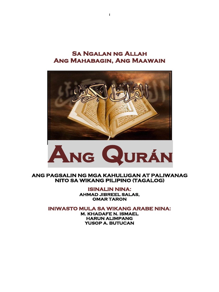 Qurán Tagalog | PDF