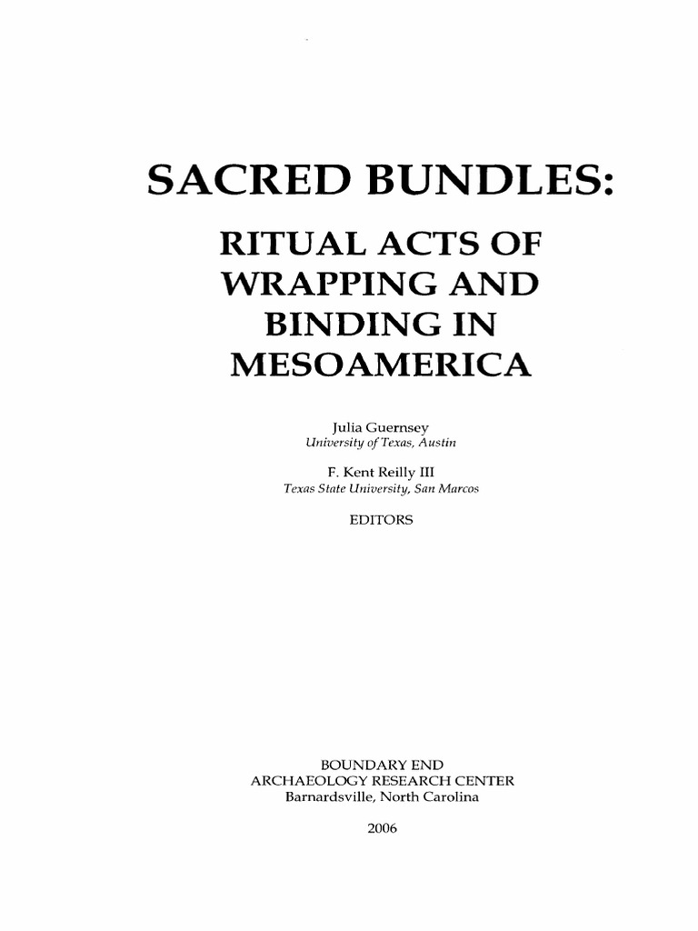 The Sacred Bundles and The Coronation o | PDF | Aztec