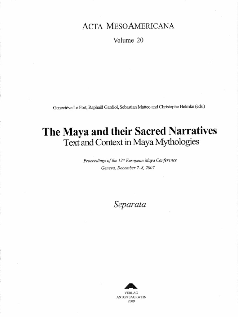 The Maya Maize God and The Mythic Origin | PDF