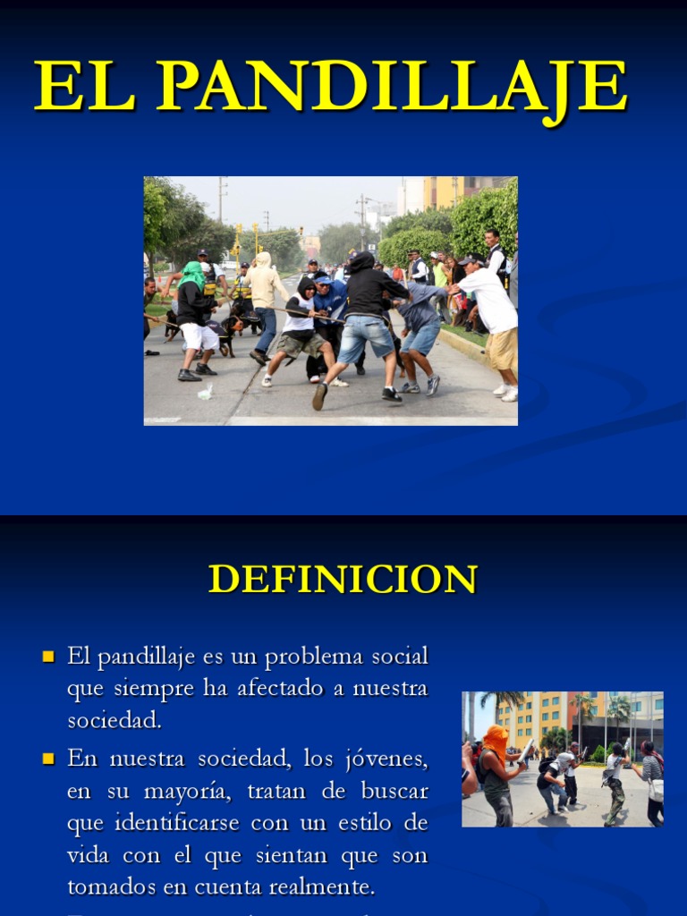 Pandillaje Juvenil | PDF | Juventud | Violencia