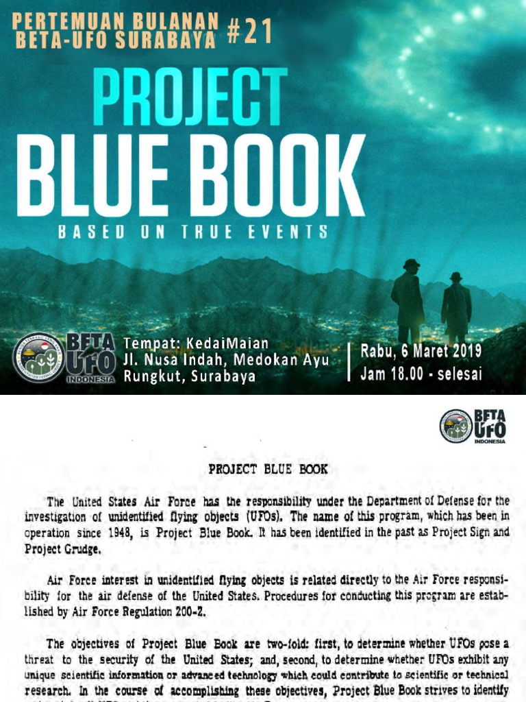 Project Blue Book | PDF
