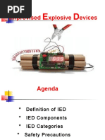 Understanding IED Components and Types | PDF | Improvised Explosive ...