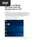 Windows 10 (20H2) Escritorio Remoto Multiples Sesiones Con RDPWrap. | PDF | Windows 10 ...