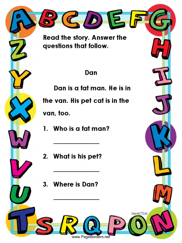 Read The Story. Answer The Questions That Follow | PDF