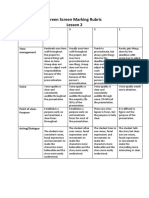 Action Plan Rubric | PDF