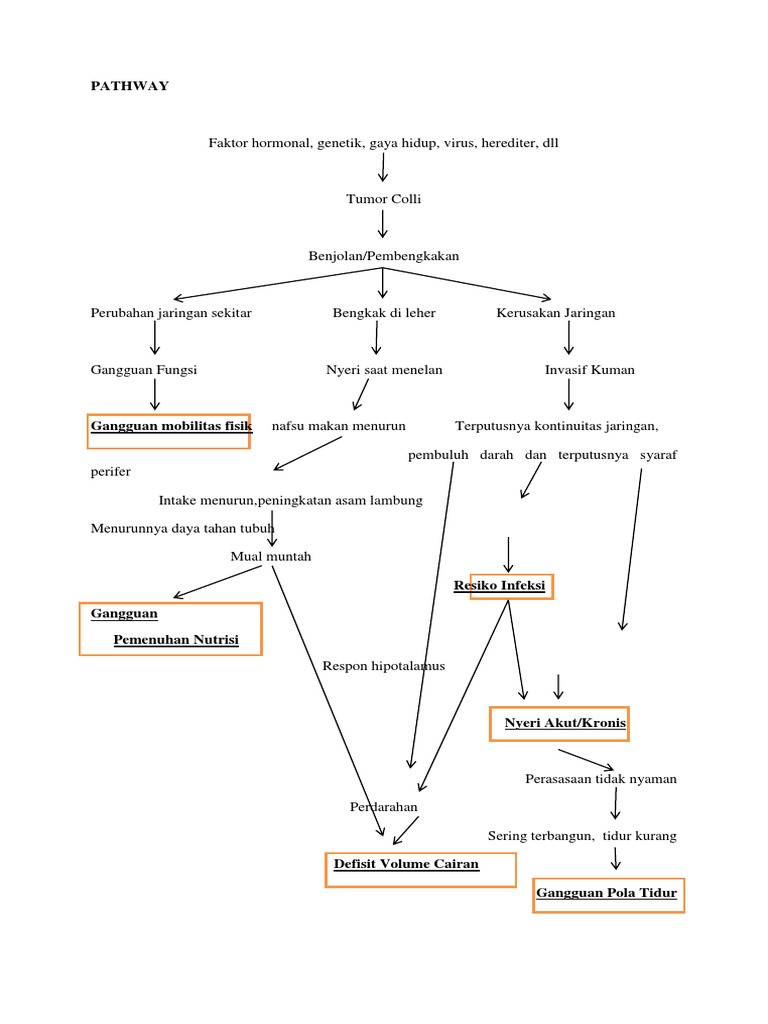Lampiran Pathway Tumor Colli | PDF