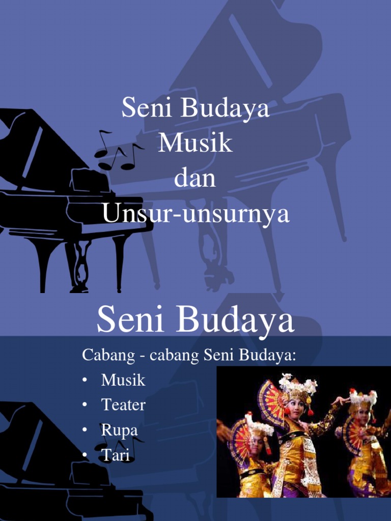 Seni Musik Dan Unsur-Unsurnya | PDF