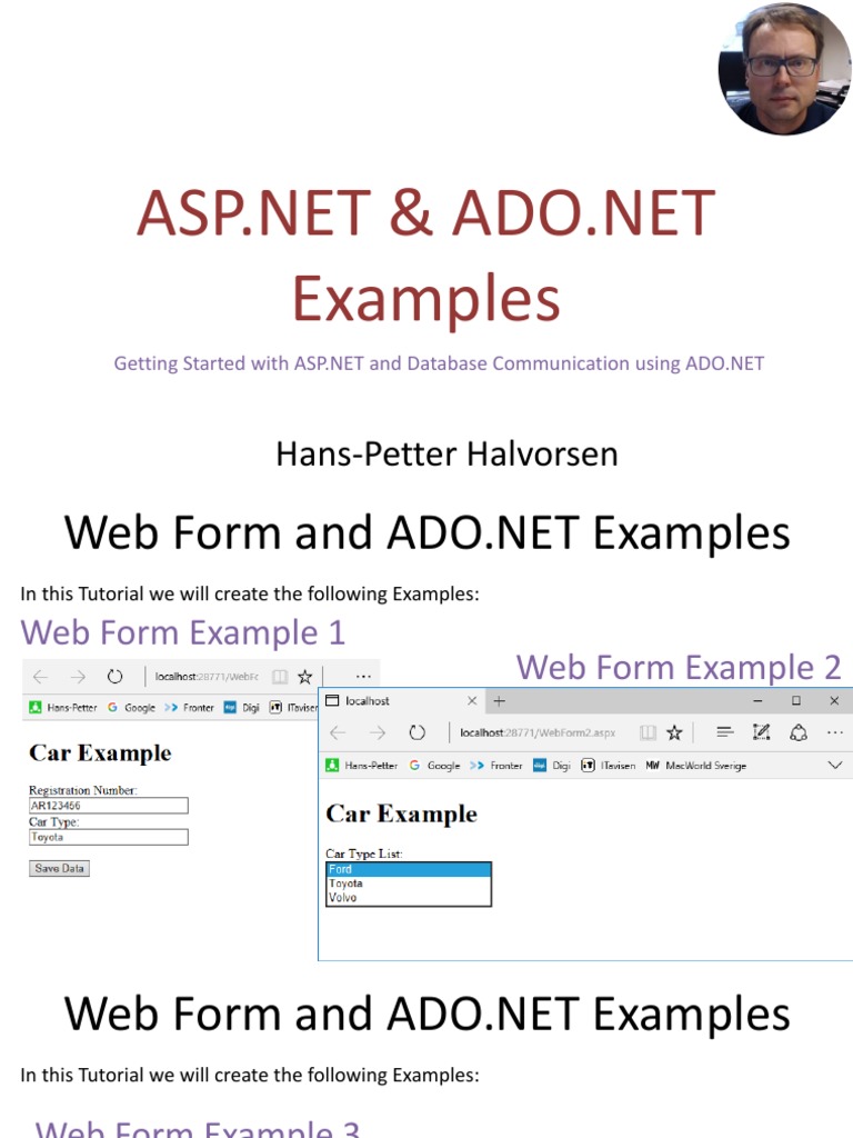 And ADO - NET Example PDF | PDF | Bootstrap (Front End Framework) | C Sharp (Programming Language)