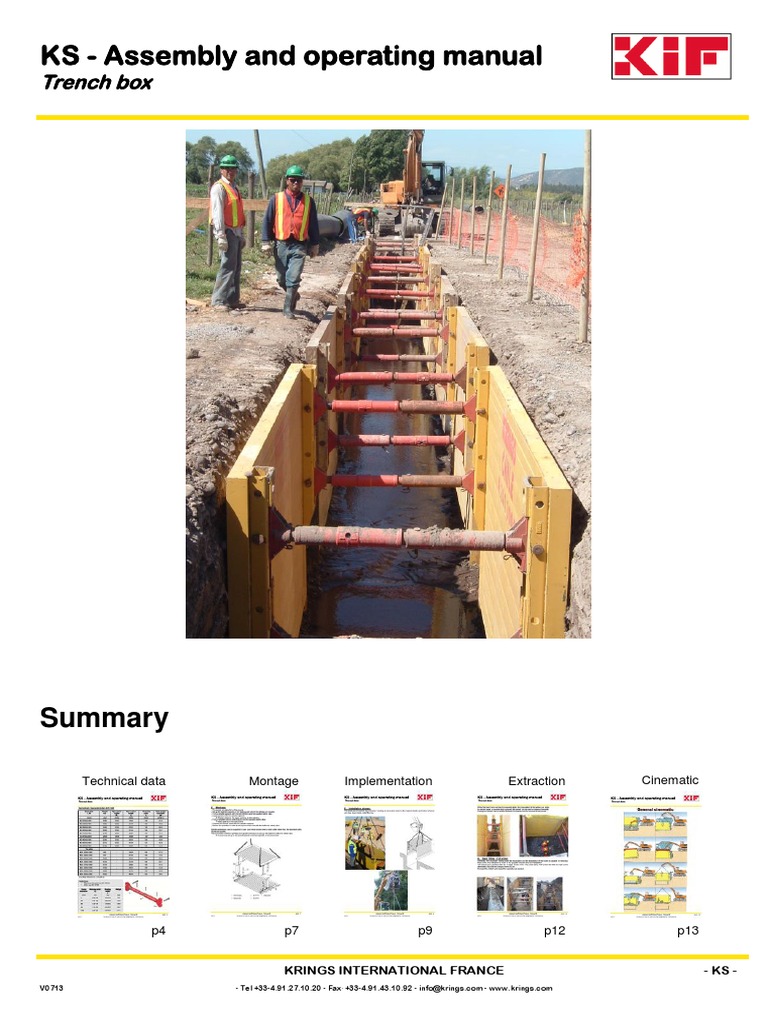 A Step-by-Step Guide to Assembling and Operating a KS Trench Box Safety ...