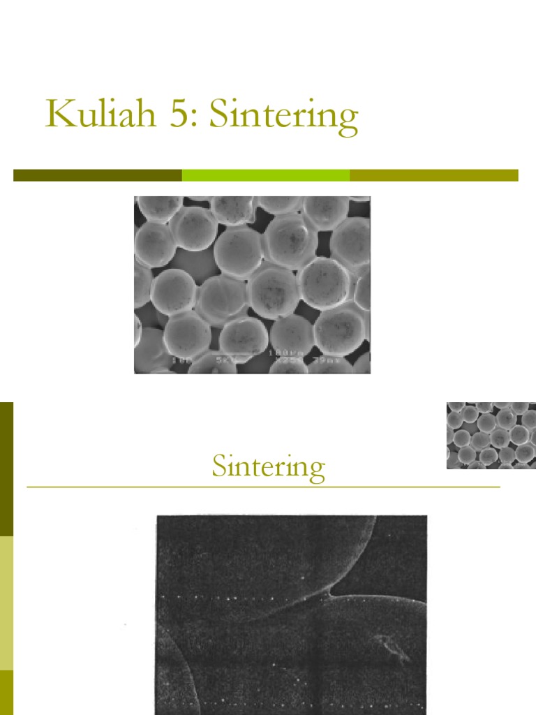 Proses dan Teori Sintering Logam | PDF | Metode & Bahan Ajar