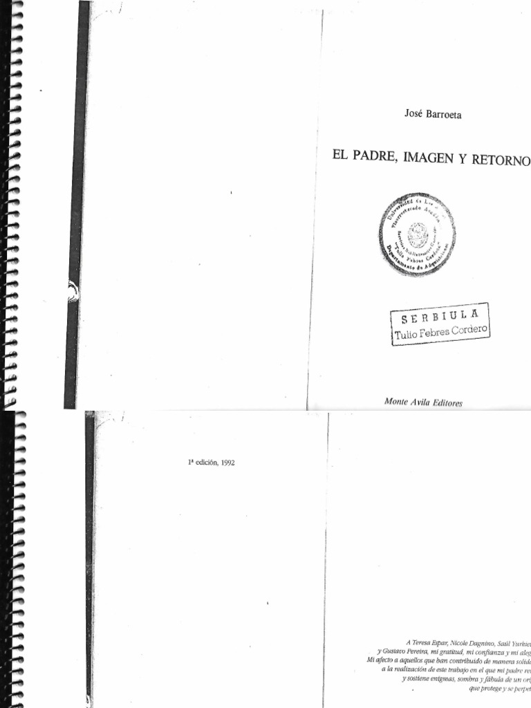 El Padre, Imagen y Retorno-José Barroeta PDF | PDF
