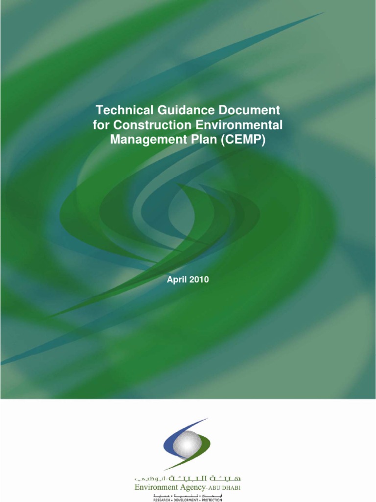 Technical Guidance Document For Construction Environmental Management ...