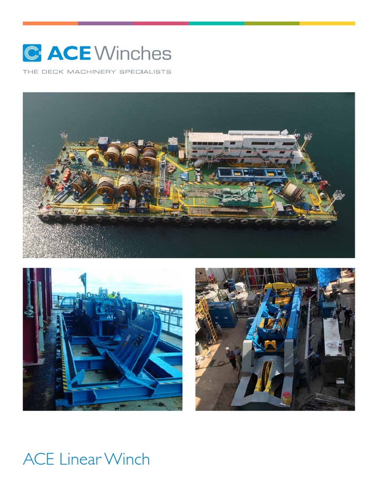 Linear Winches | PDF | Machines | Engineering