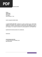 Modelo de Solicitud Viveres | PDF