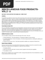 Allergen Declaration Format NEW As Per Regulatory | PDF | Food Allergy ...