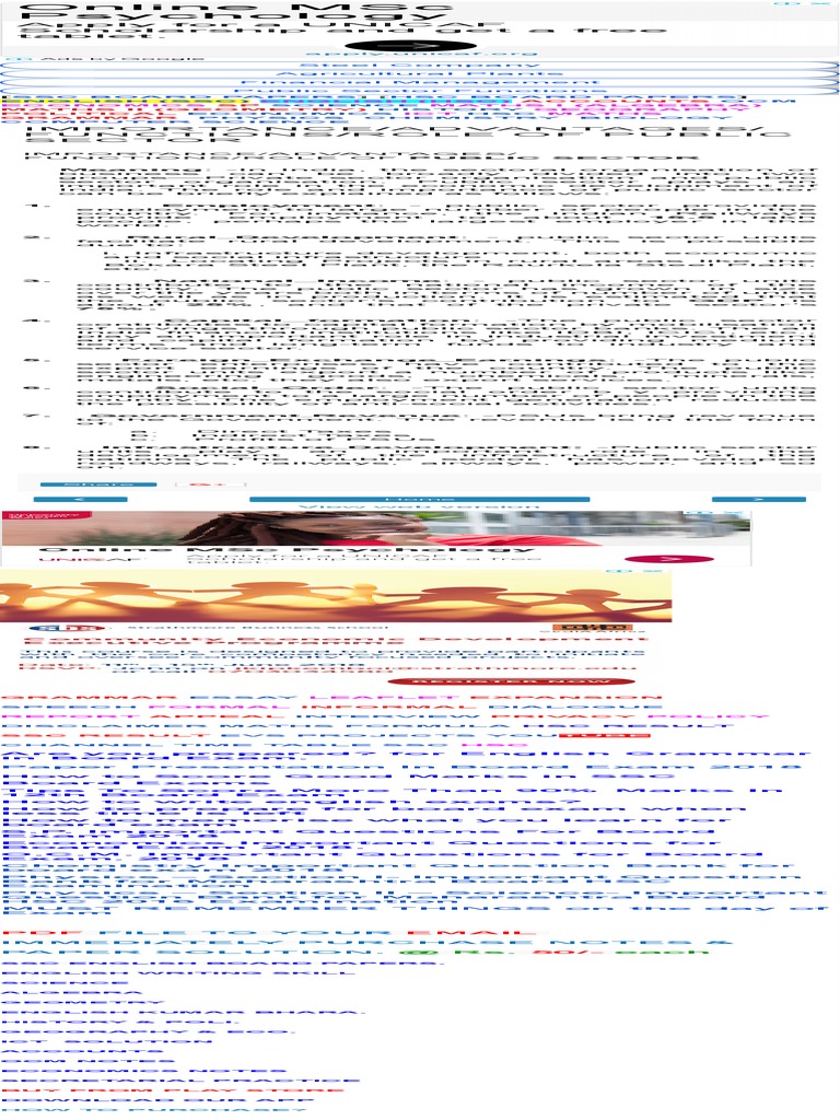 Public Sector Definition | PDF | Infrastructure | Economic Development