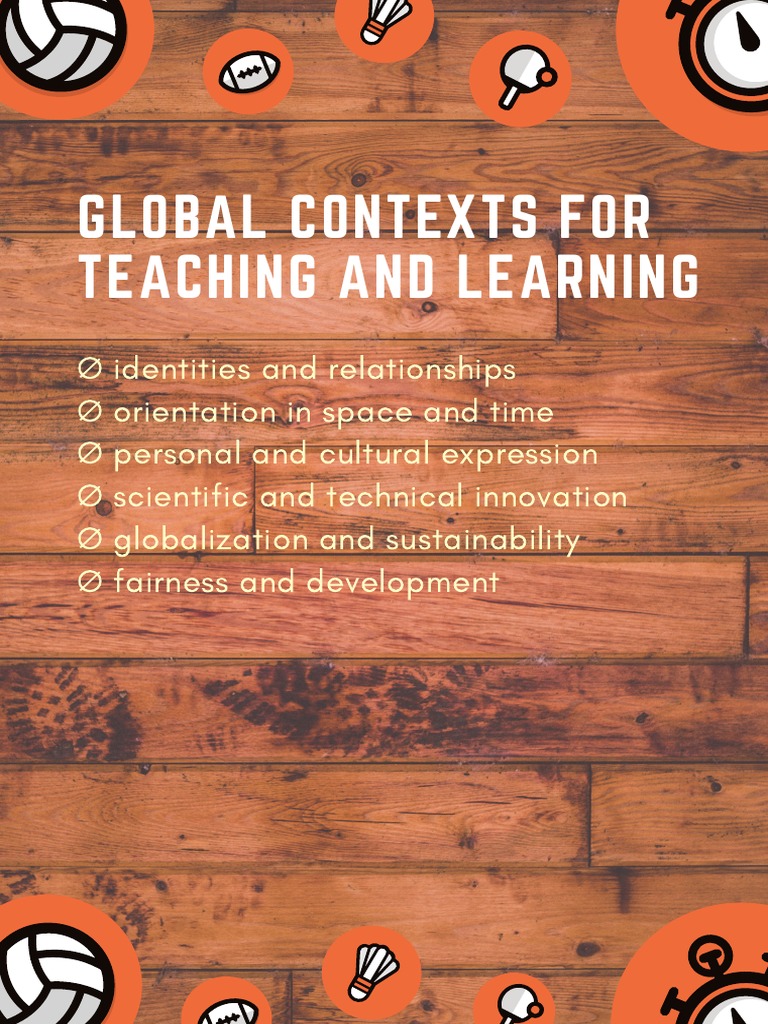 Global Contexts for Education | PDF | Social Science