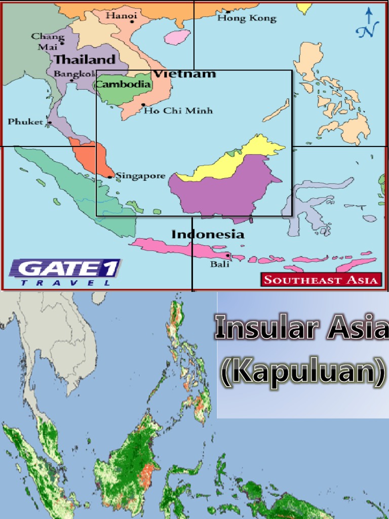 Ang Indo-China NG Timog-Silangang ASYA | PDF