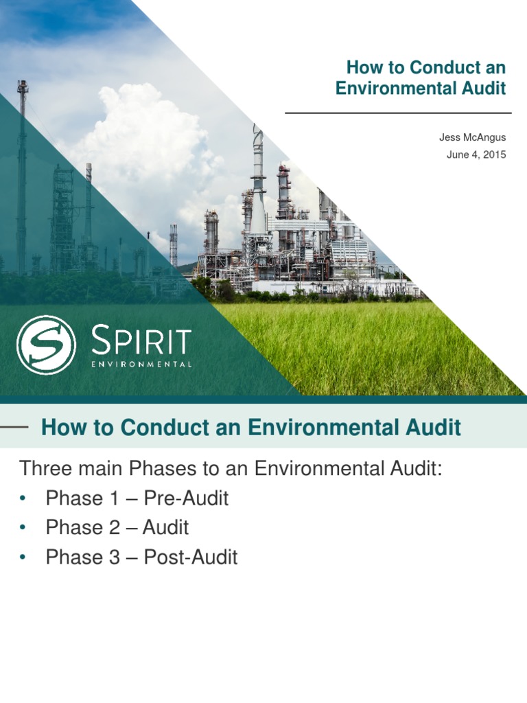 Environmental Audit Guide: Phases Explained | PDF | Resource ...