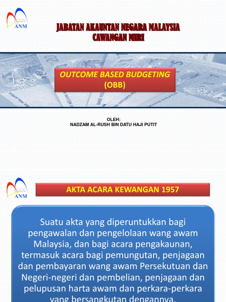 Outcome Based Budgeting Janm Miri PDF | PDF