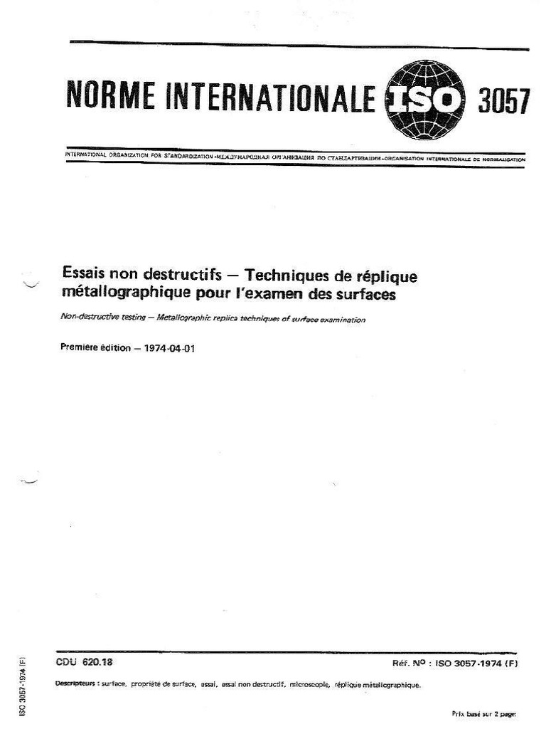 Iso 3057 | PDF
