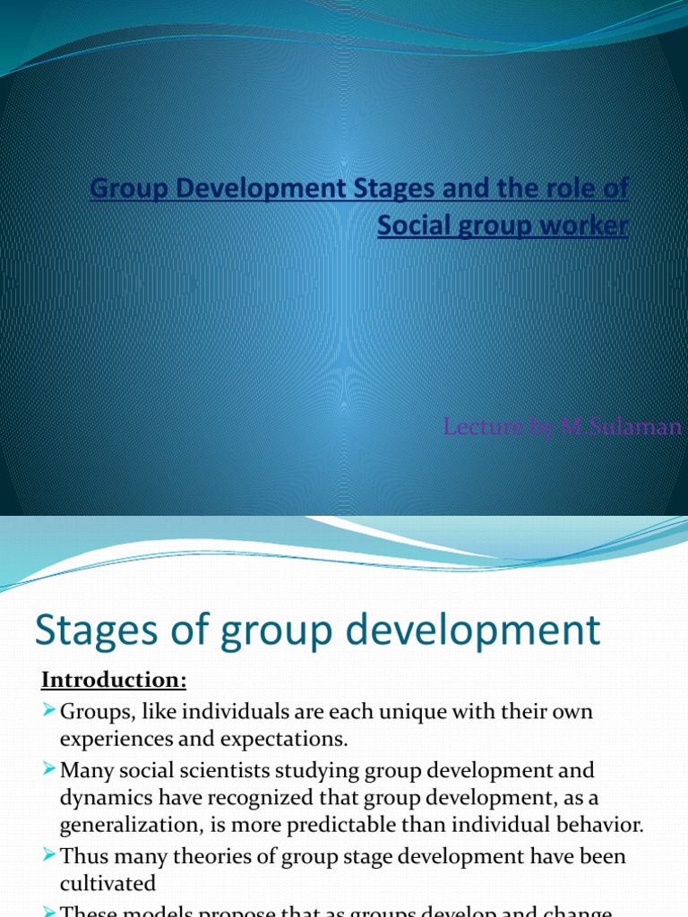 Group Development Stages and The Role of Social | PDF | Social Group ...