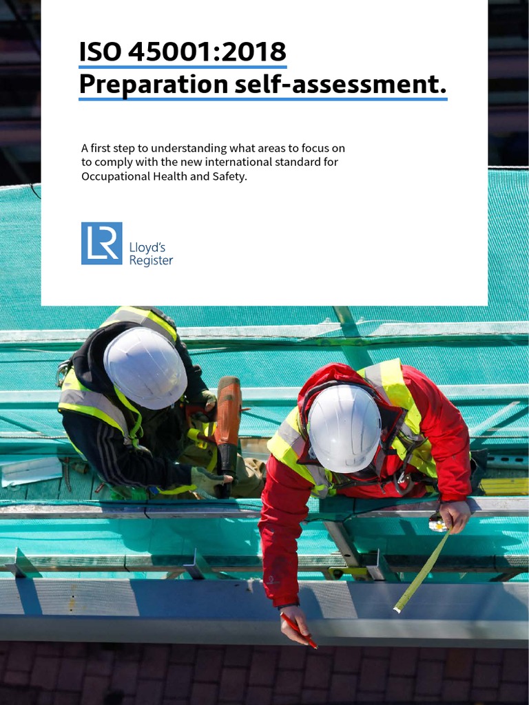 ISO 45001 Self Assessment | Risk | Business Process