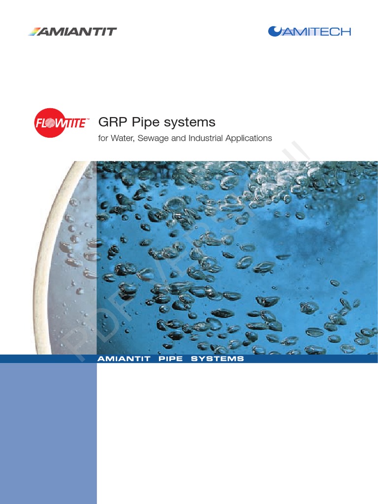 PDF Version!: GRP Pipe Systems | PDF | Pipe (Fluid Conveyance) | Gas ...
