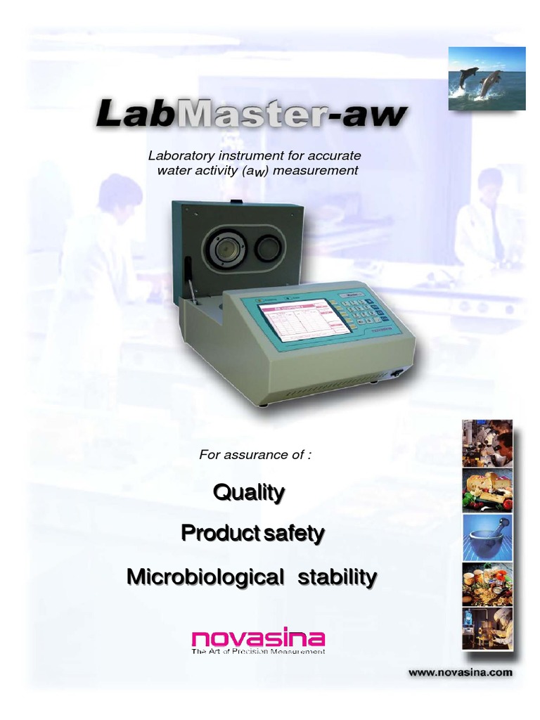 Novasina LabMaster | PDF | Life | Water